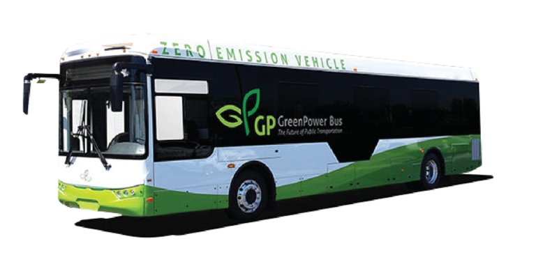 EV350 Bus - GreenPower Motor Company | Zero emission transit bus